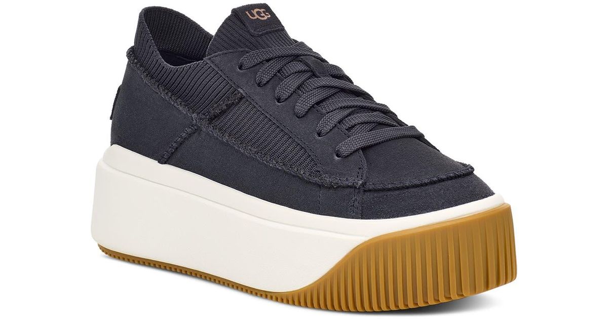 UGG Ez-Duzzit Platform Sneaker in Blue | Lyst