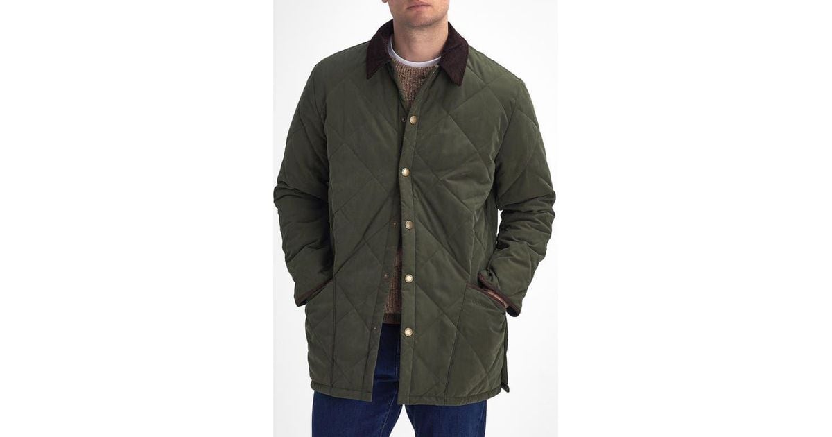 Barbour Country Liddesdale Quilted Jacket in Black for Men | Lyst