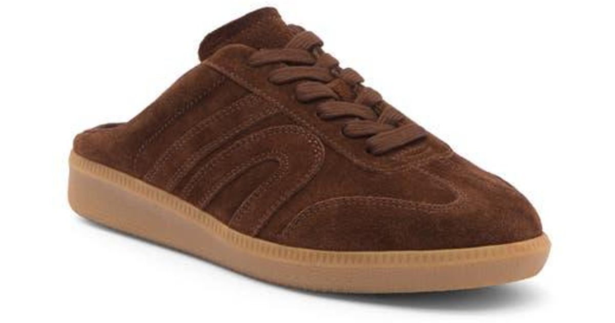 Jeffrey Campbell Up Front Sneaker Mule in Brown | Lyst