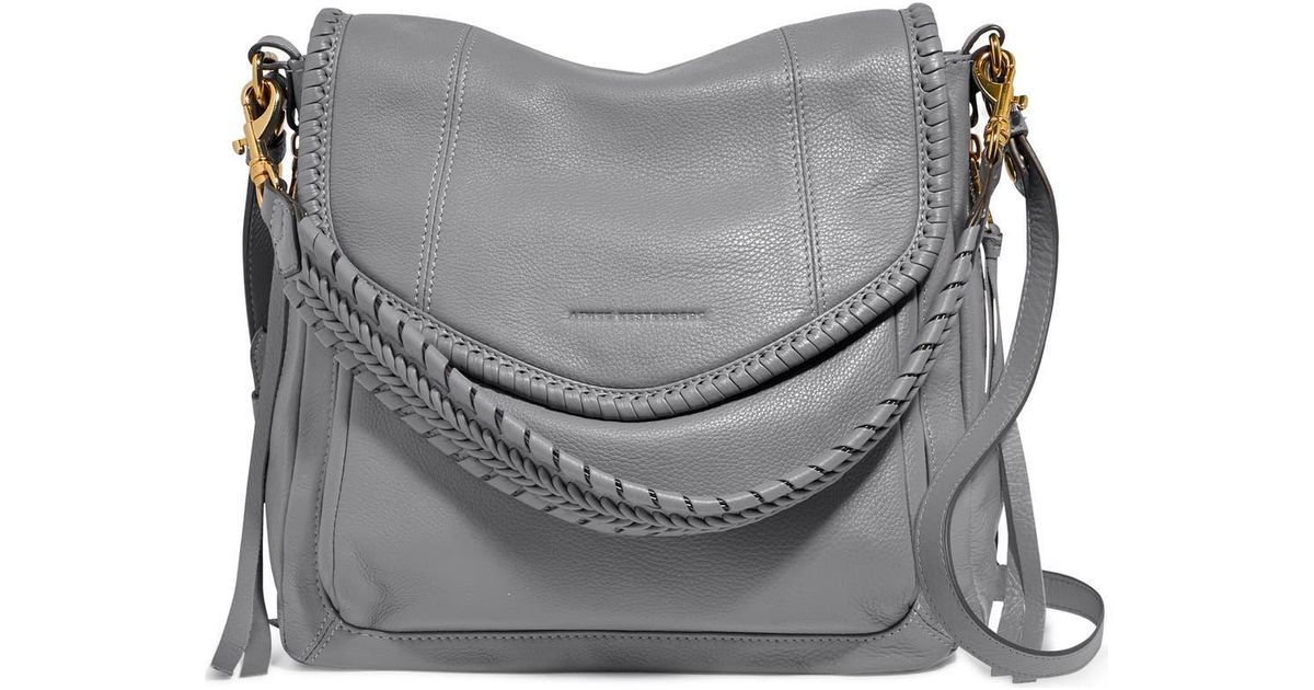 Aimee Kestenberg All For Love Convertible Leather Shoulder Bag in Gray ...
