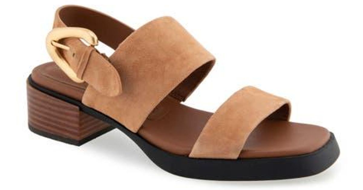 Aerosoles Dantay Slingback Sandal in Brown | Lyst