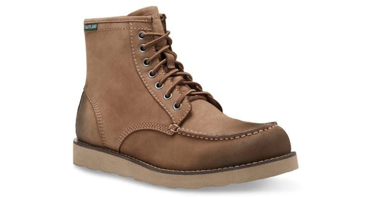 Eastland 'Lumber Up' Moc Toe Boot in Brown for Men | Lyst