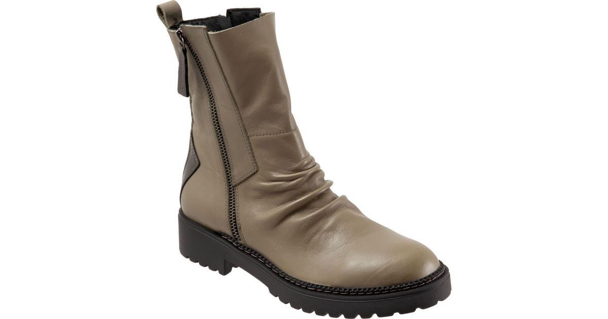 Bueno Olive Bootie