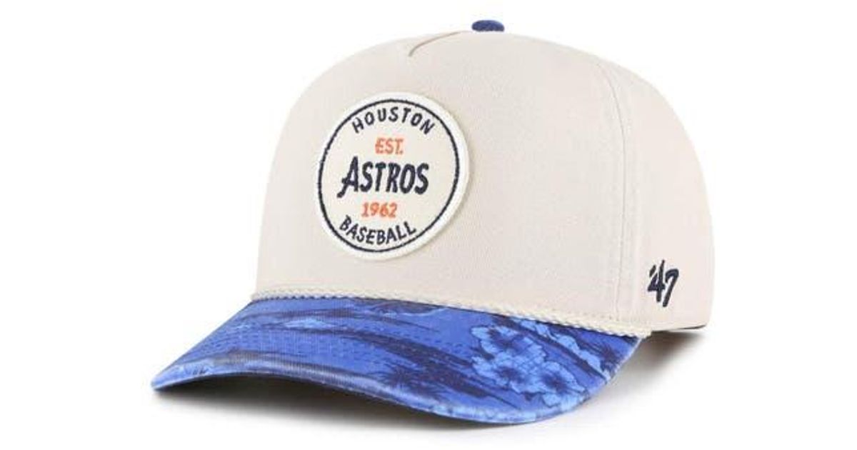 '47 Houston Astros Fiji Rope Hitch Adjustable Hat in Blue for Men | Lyst