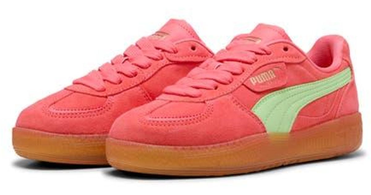 PUMA Palermo Moda Xtra Gum Rubber Sneaker in Red | Lyst