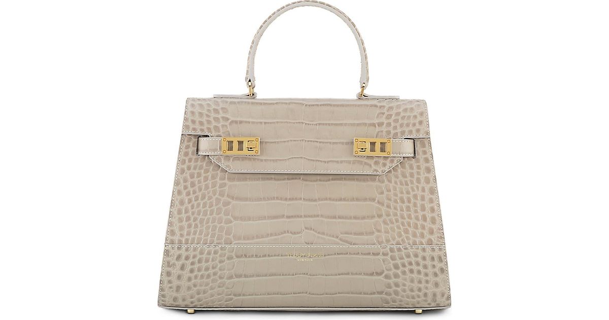 Teddy Blake Kim Croco 14 in Natural | Lyst