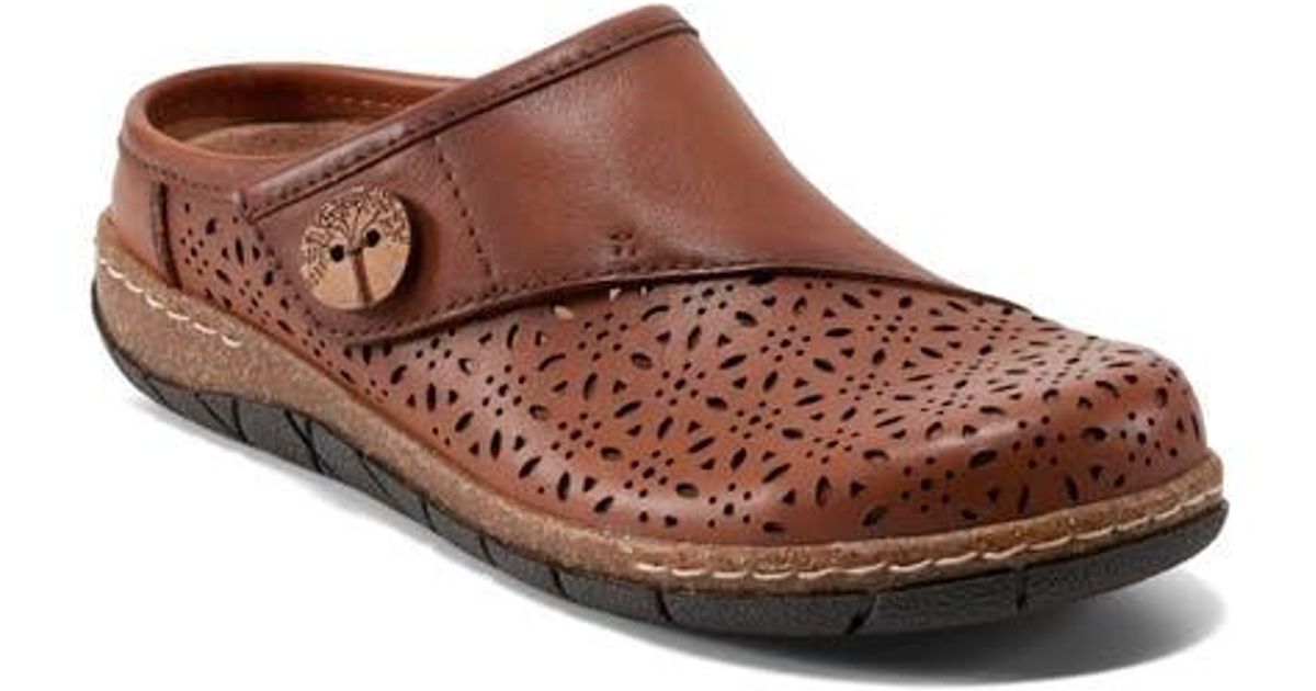Earth Erinn Clog in Brown | Lyst