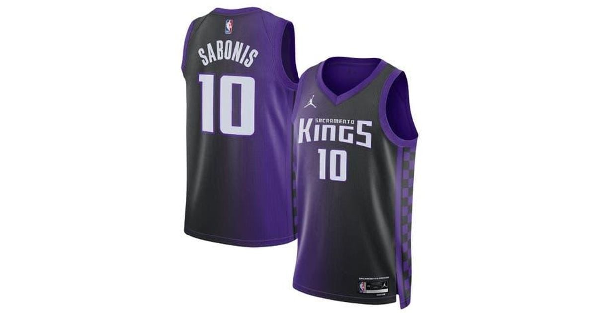 Nike Domantas Sabonis Sacramento Kings Swingman Jersey in Blue for Men ...