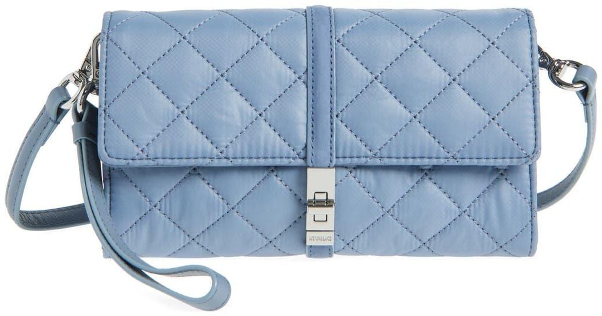 MZ Wallace Astor Diamond Quilted Nylon Convertible Crossbody Bag in ...