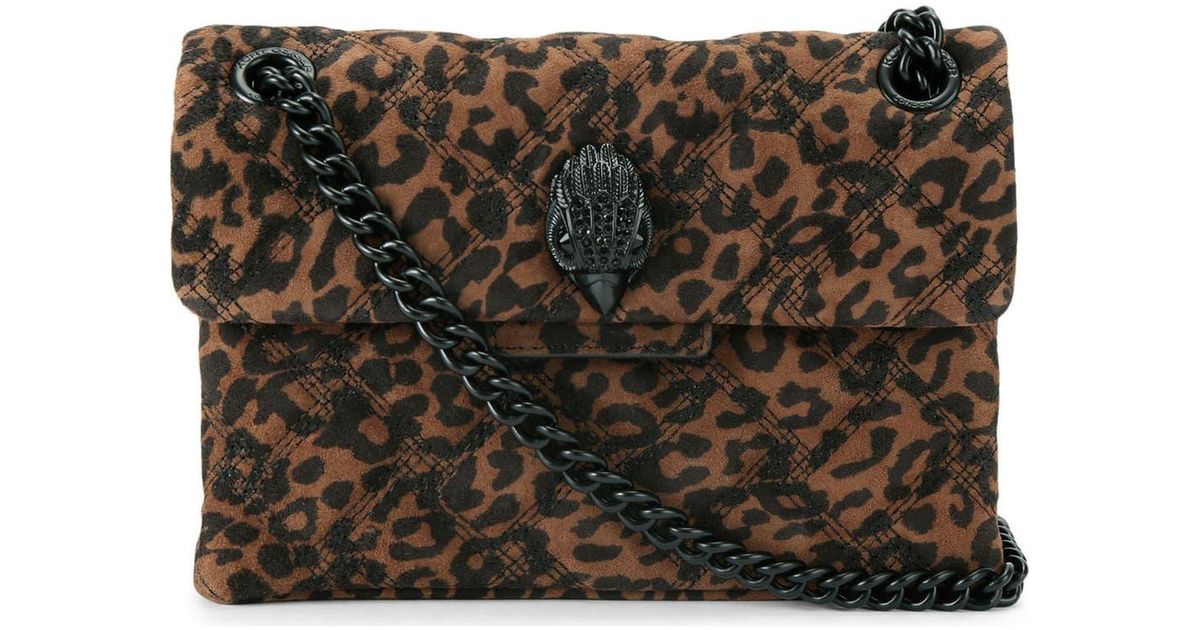 Kurt Geiger Mini Kensington Leather Convertible Crossbody Bag in ...