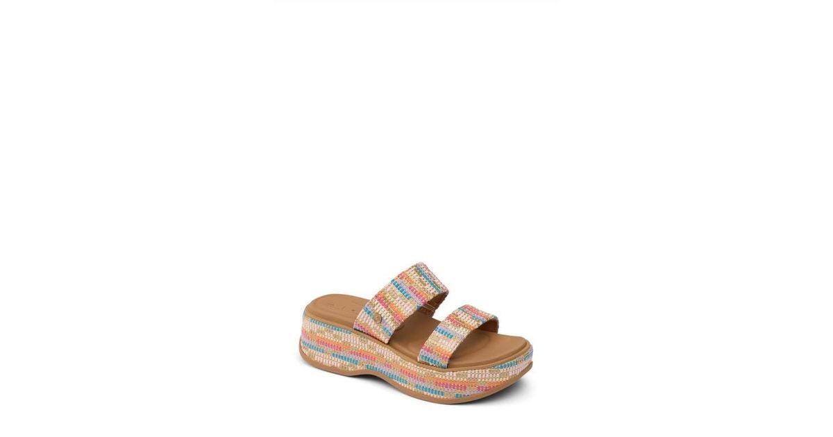 Reef Lofty Lux Hi Platform Slide Sandal | Lyst