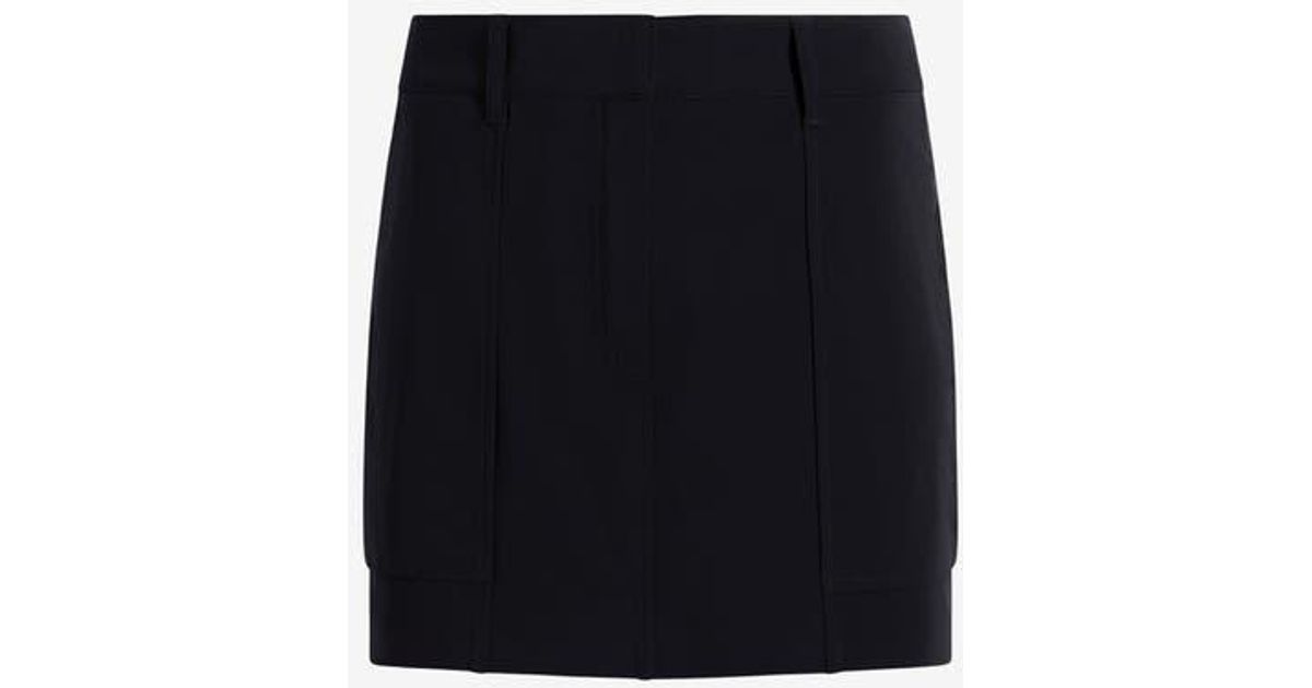 Commando Classic Utility Micro Mini Skirt in Black | Lyst