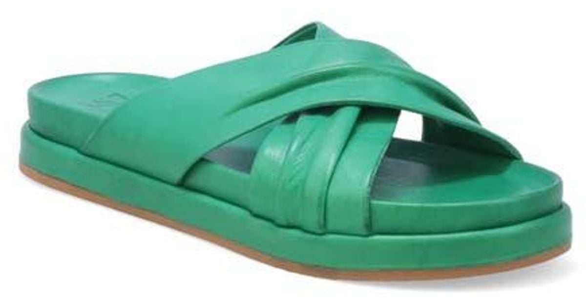 Miz Mooz Talisa Slide Sandal in Green | Lyst