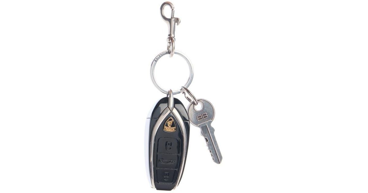 Balenciaga Lamborghini Key Fob Key Ring in Blue | Lyst