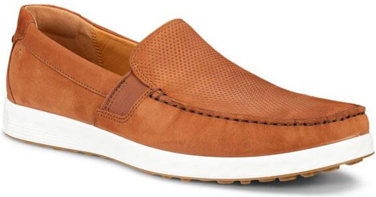 Ecco S Lite Moc Toe Slip-On in Brown for Men | Lyst