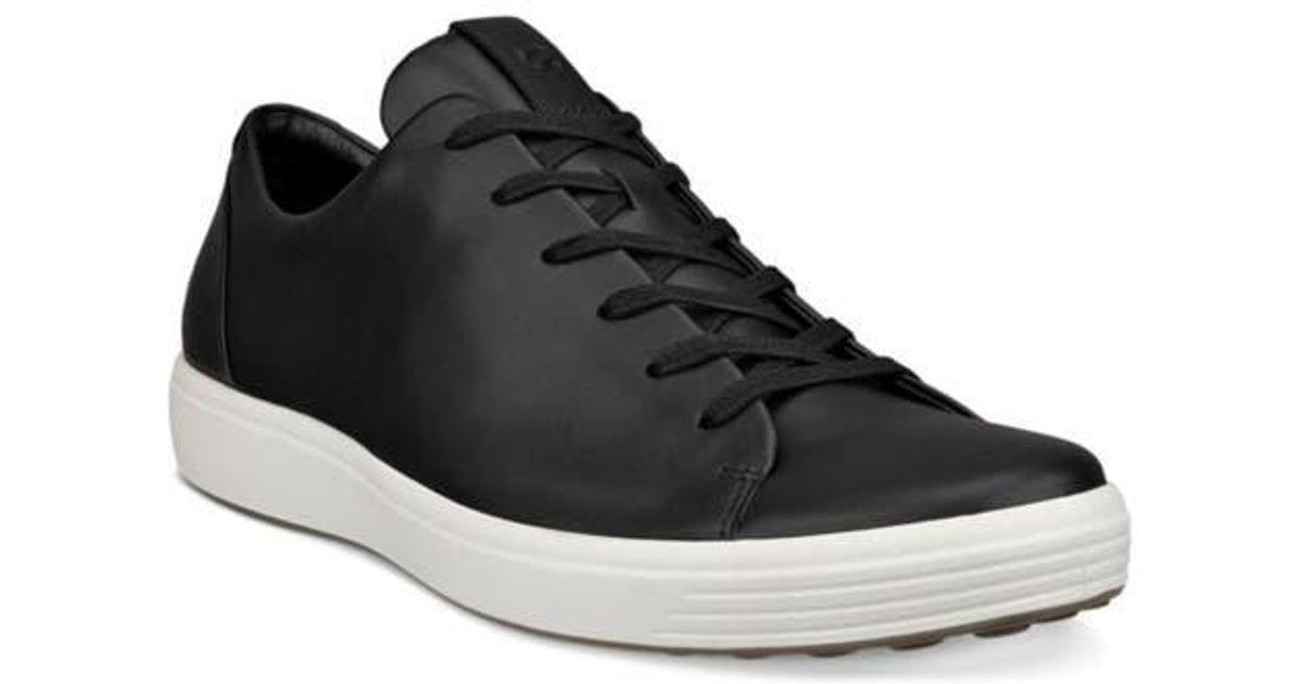 Ecco Soft 7 Premier Sneaker in Black for Men | Lyst