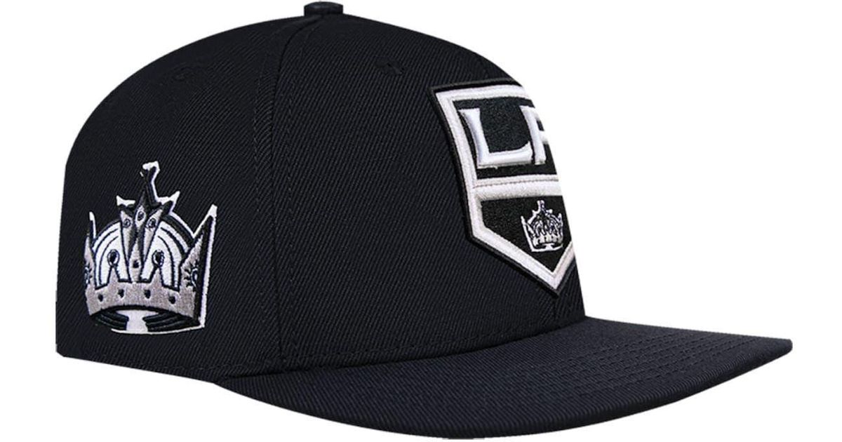 Pro Standard Los Angeles Kings Core Classic Logo Snapback Hat At ...