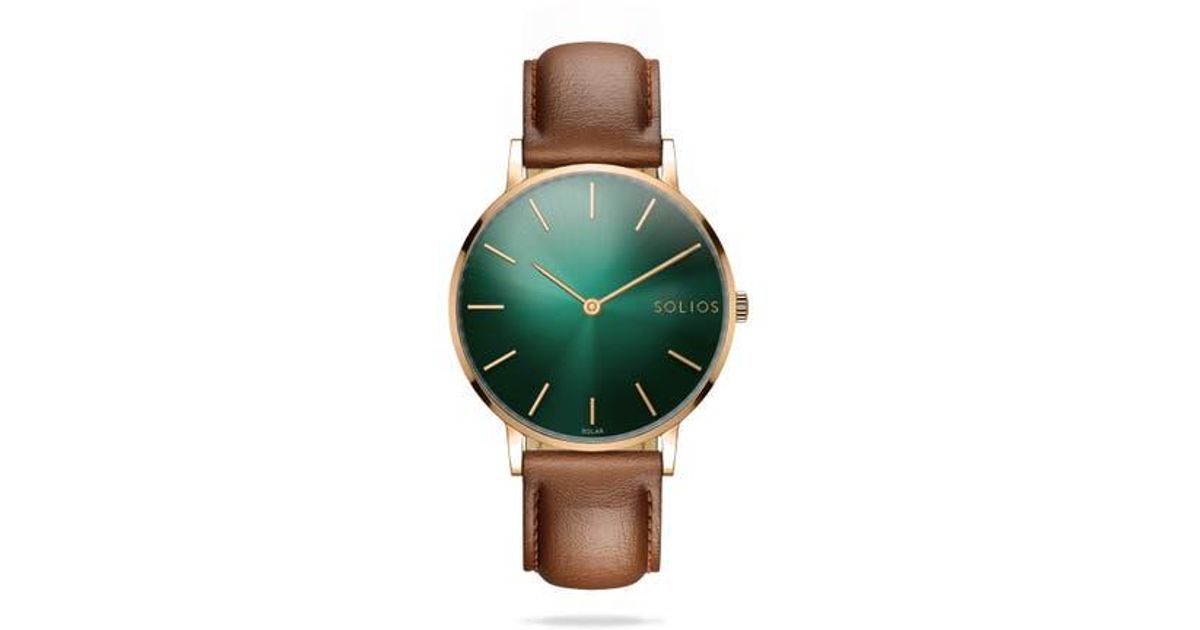 Solios Watches The Rainforest Classic in Green | Lyst