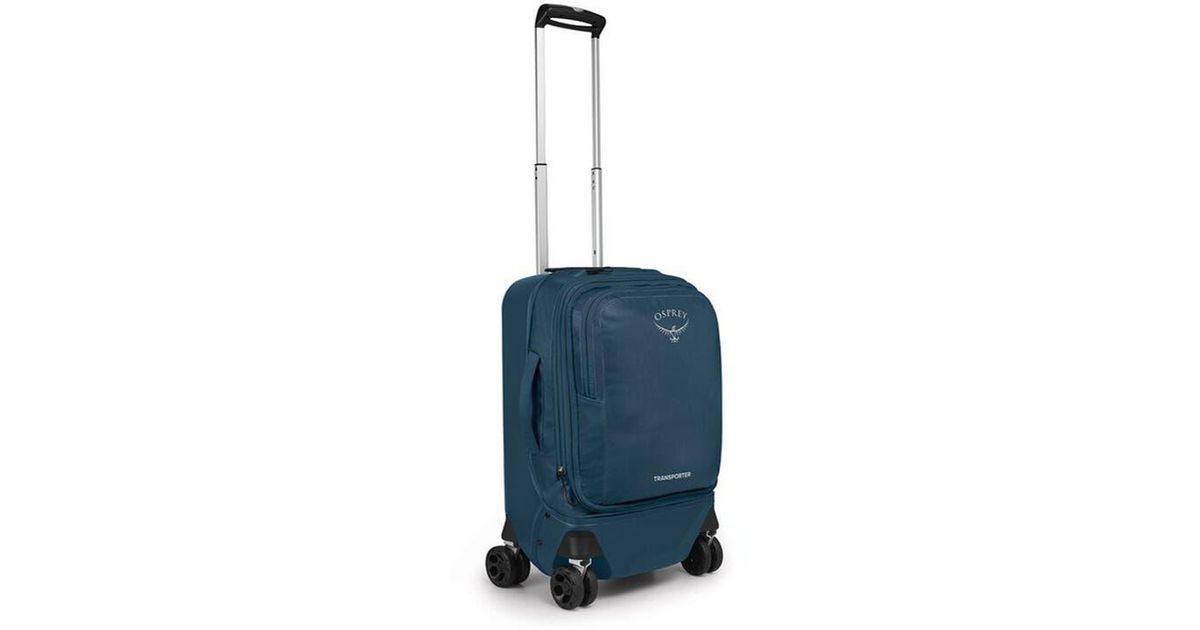 Osprey Transporter 22-Inch Four-Wheel Hybrid Carry-On in Blue for Men ...