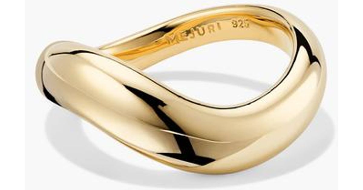MEJURI Dôme Figure Ring in Metallic | Lyst