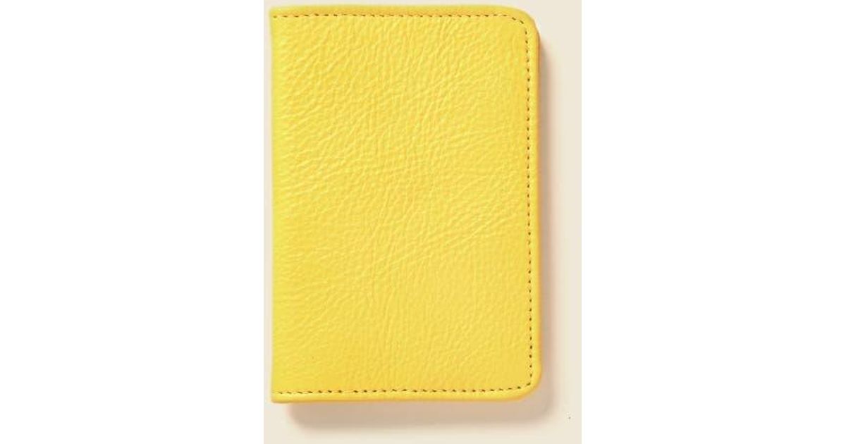 Casupo Compact Bifold With Rfid Protection in Yellow | Lyst