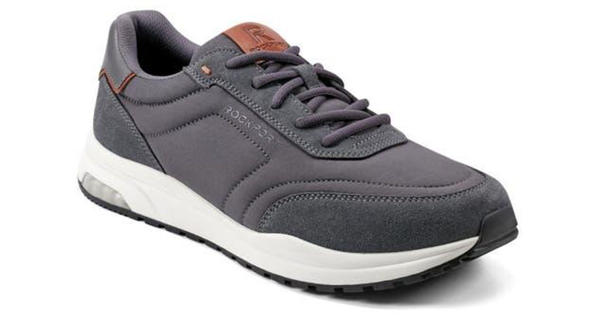 Rockport X Dmx Brock Sneaker in Gray for Men | Lyst