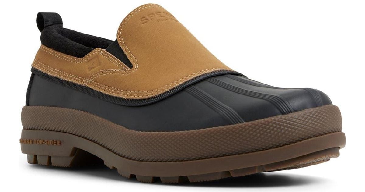 Sperry Top-Sider Coldbay Waterproof Duck Shoe in Brown for Men | Lyst
