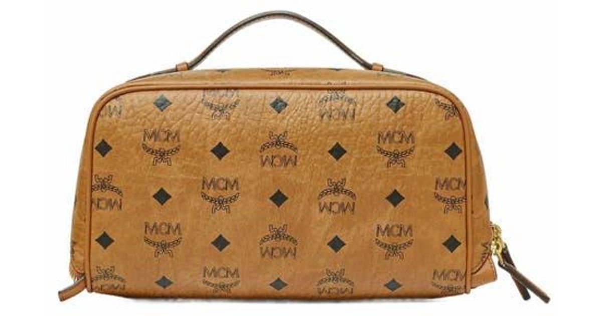 MCM Ottomar Toiletry Bag for Men | Lyst