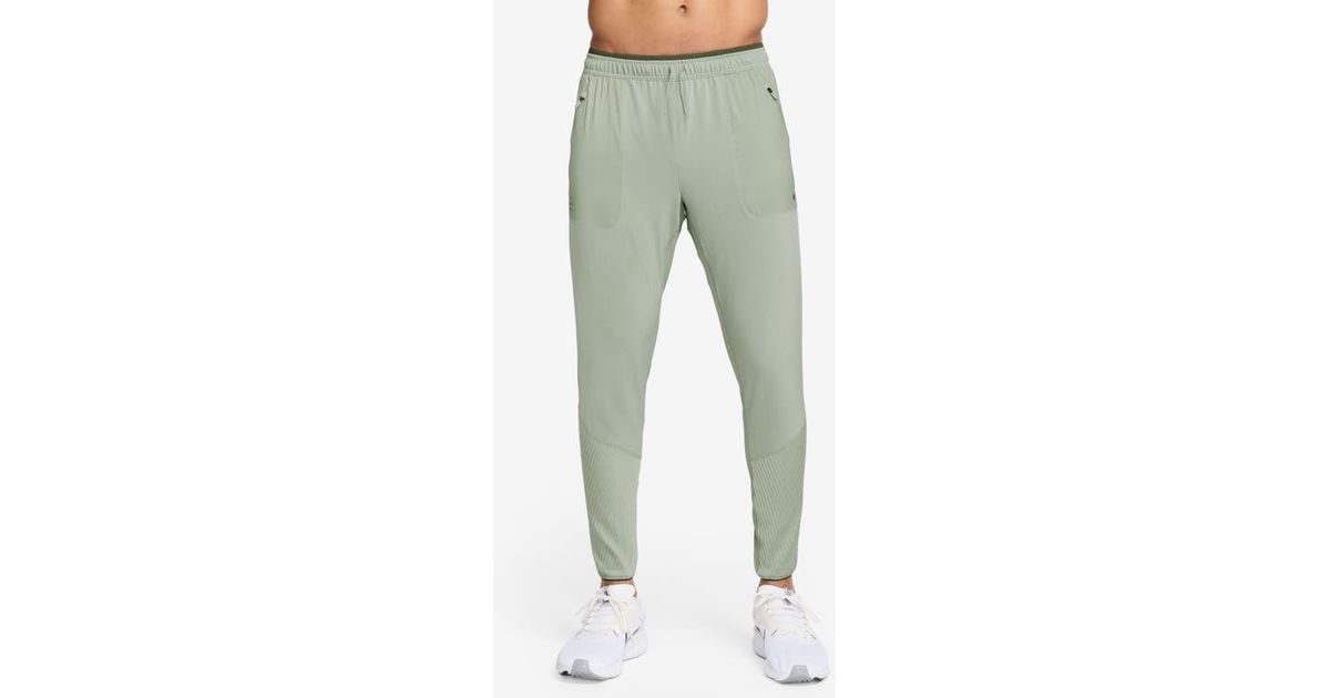 Nike Dri-Fit Phenom Running Division Running Pants in Green for Men | Lyst