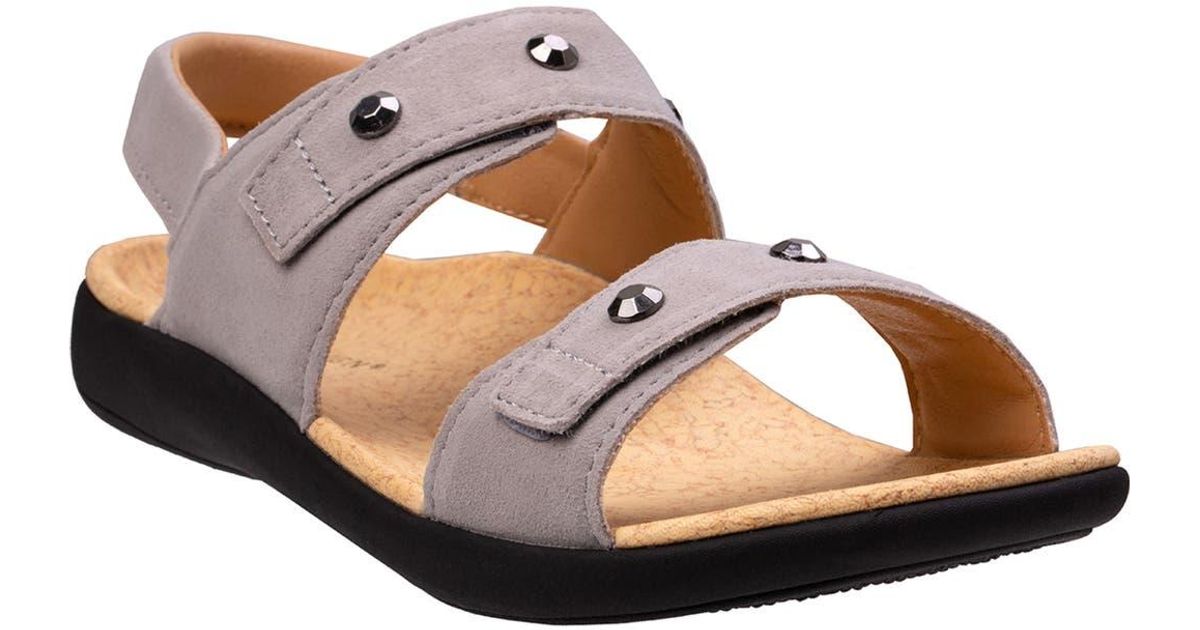 Revitalign Terra Slingback Sandal in Brown | Lyst
