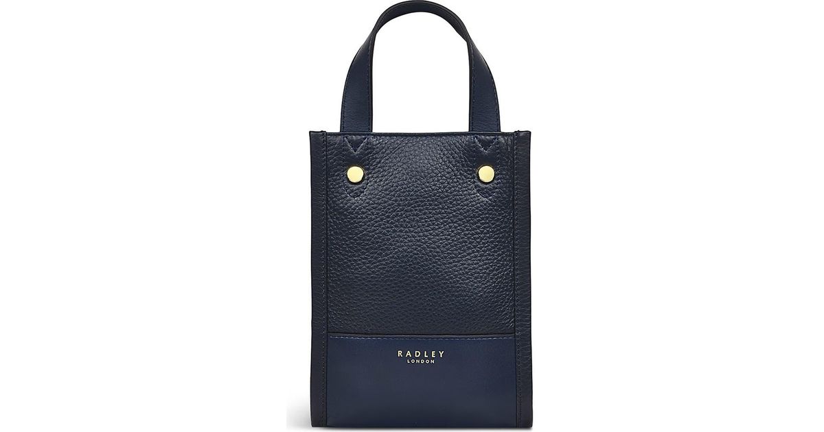 Radley Montgomery Square Small Crossbody Bag in Blue | Lyst