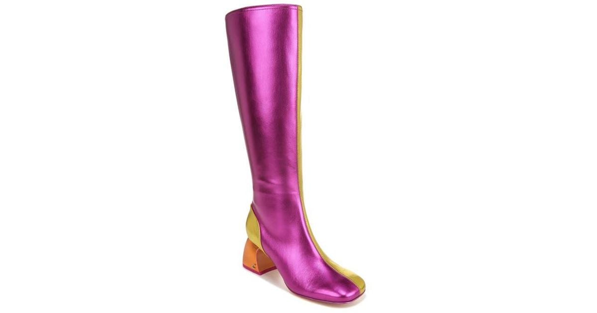 Circus by Sam Edelman Olympia Tall Boot in Pink | Lyst