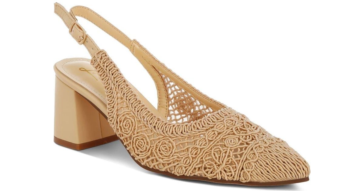 LONDON RAG Tolina Slingback Pump in Metallic | Lyst