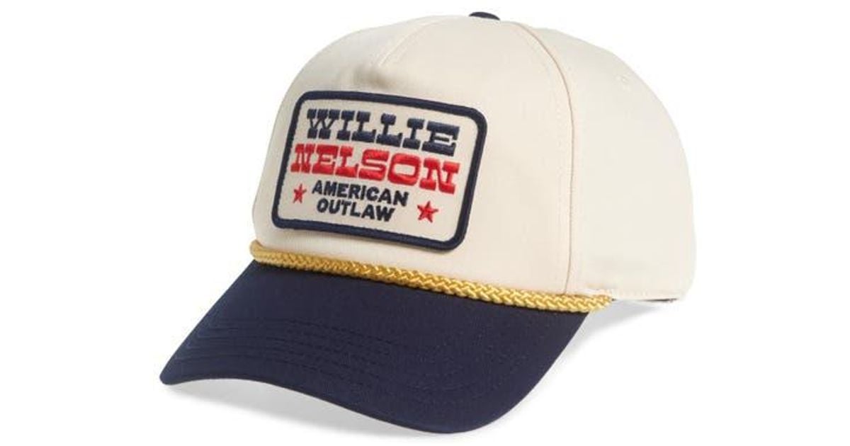 American Needle Willie Nelson Snap Back Hat for Men | Lyst