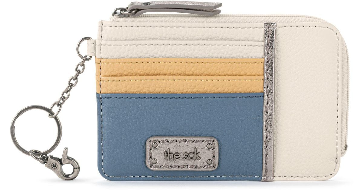 The Sak Gen Card Wallet in Blue | Lyst