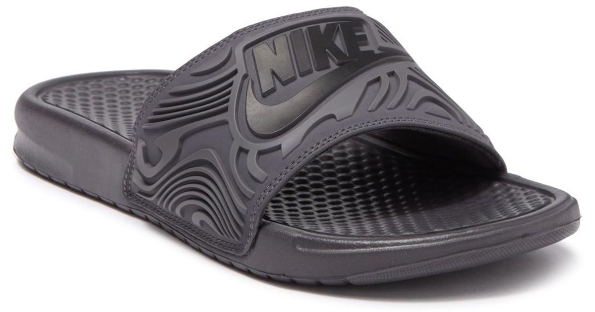 Nike Synthetic Benassi Jdi Se Shoe In Gray For Men Lyst