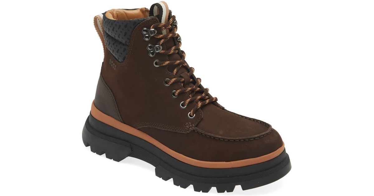 BOSS Foster Boot in Brown for Men | Lyst