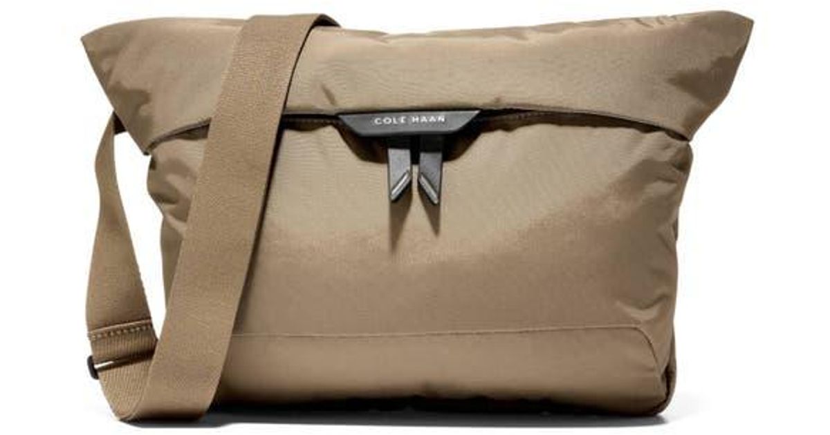 Cole Haan Central Sling Crossbody Bag in Natural | Lyst