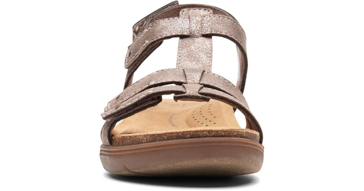 Clarks Clarksr April Cove Sandal In Brown Lyst
