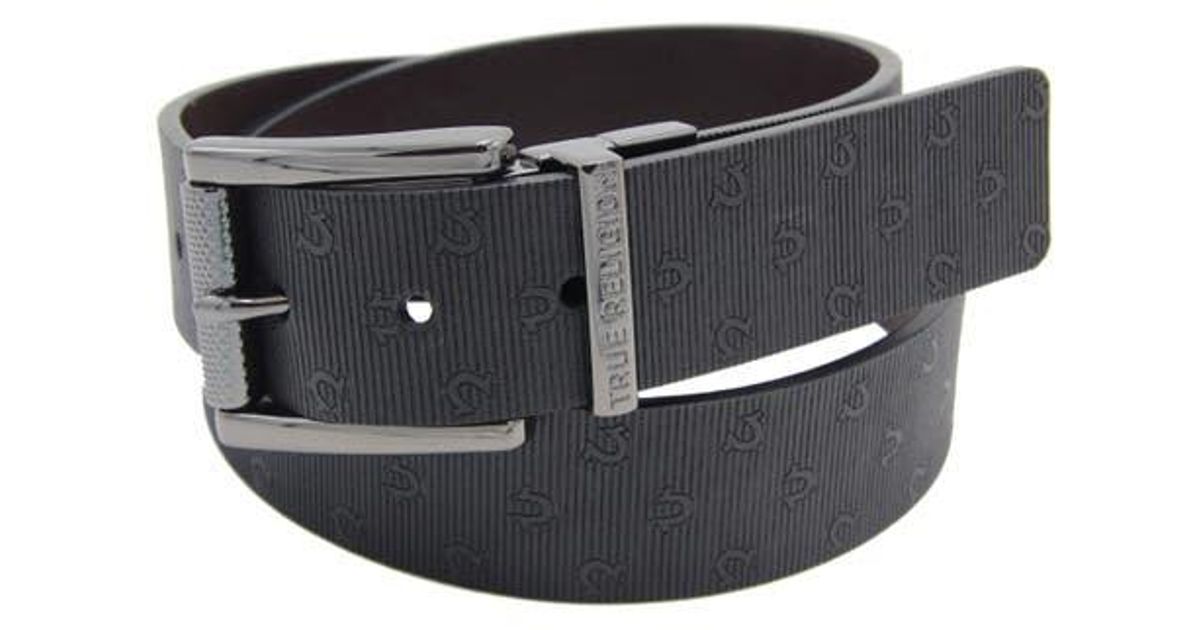 TRUE RELIGION Lumin Ii Belt in Black for Men | Lyst
