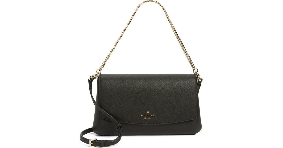 Kate Spade Laurel Way Greer Crossbody Bag in Black | Lyst