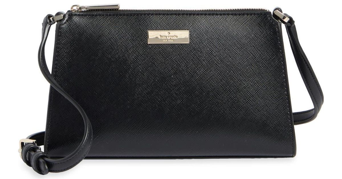 Kate Spade Kenzie Mini Crossbody Bag in Black | Lyst