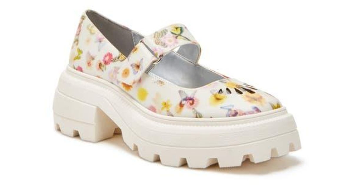 Katy Perry The Geli Combat Mary Jane in White | Lyst