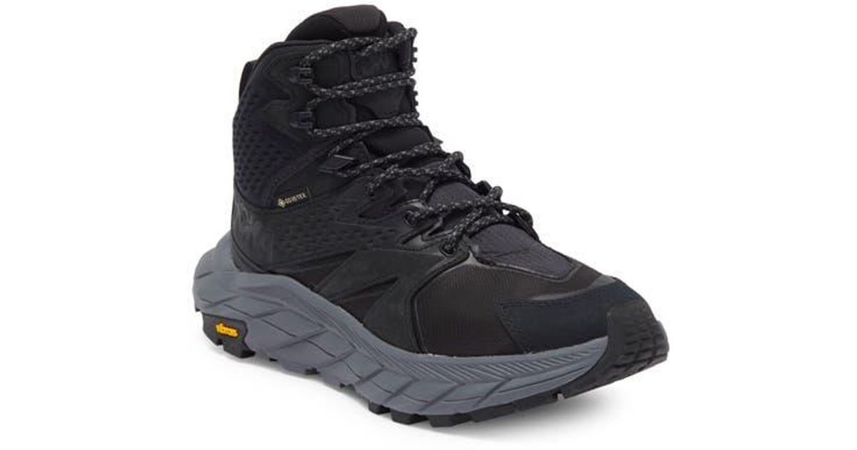 Hoka One One Anacapa Mid Gore-Tex Waterproof Hiking Shoe in Blue | Lyst