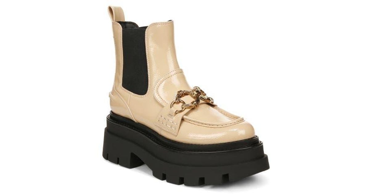 Circus by Sam Edelman Brooks Platform Chelsea Boot in Black | Lyst