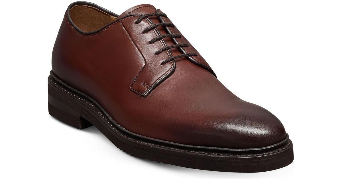 Allen Edmonds Devin Derby in Brown for Men | Lyst