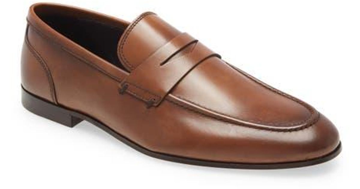 To Boot New York Ridley Penny Loafer in Brown for Men | Lyst