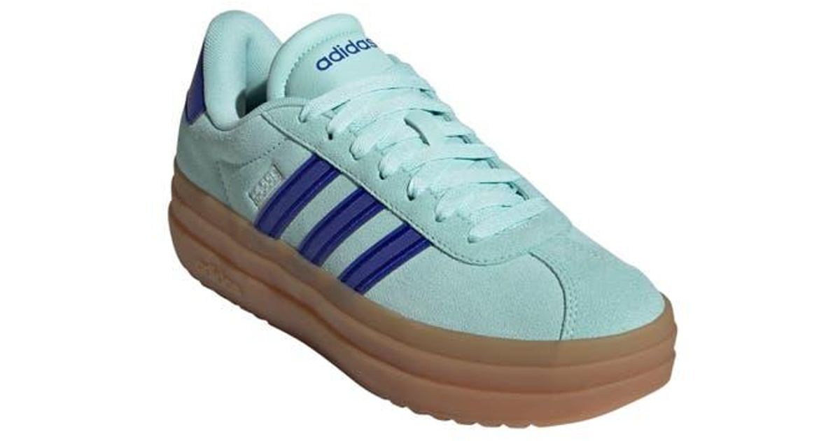 adidas Vl Court Platform Sneaker in Blue | Lyst