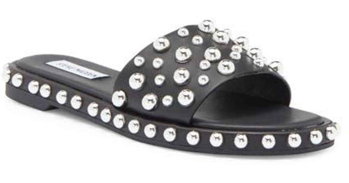Steve Madden Studded Slides