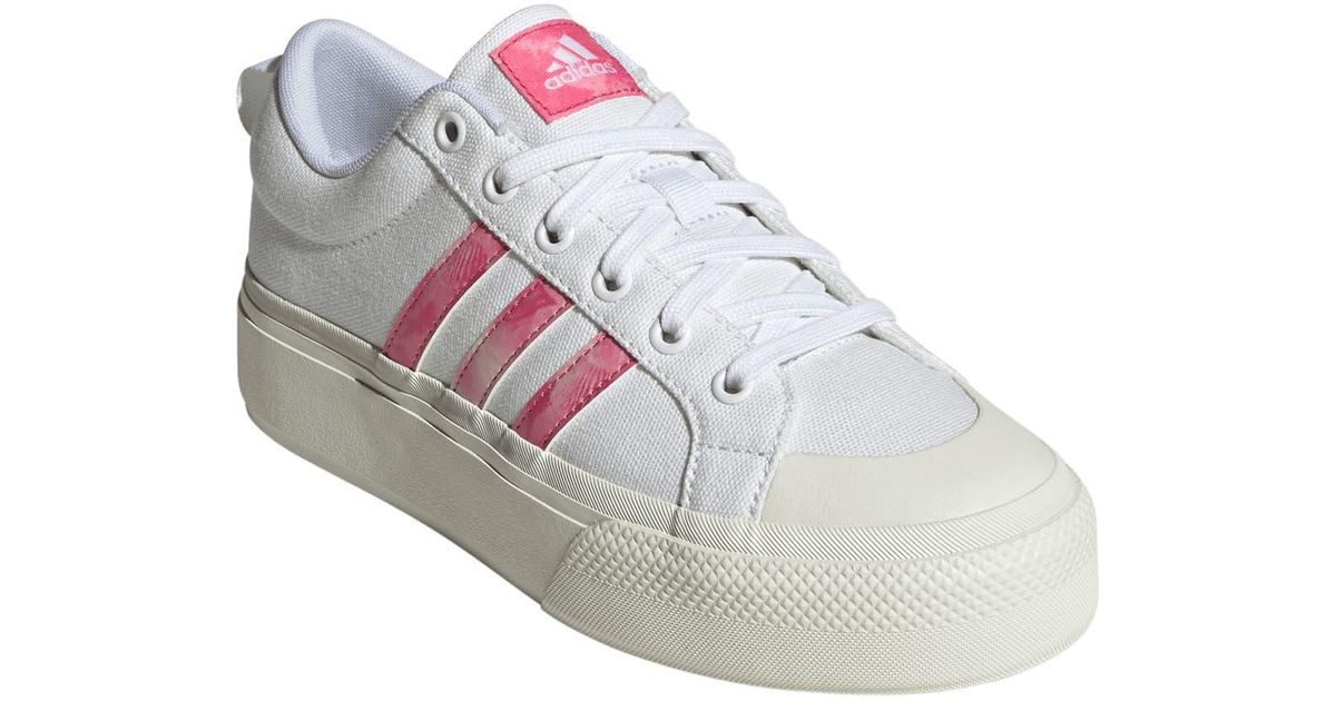 adidas Bravado 2.0 Platform Skate Sneaker in White | Lyst
